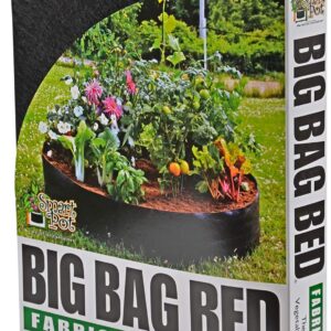 Smart Pot 100511247 Big Bag Fabric Raised Bed, Original, Black