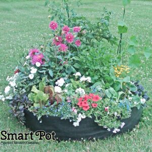 Smart Pot 100511247 Big Bag Fabric Raised Bed, Original, Black