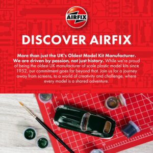 Airfix Starter Gift Set North American Mustang IV 1:72 Military Aviation Plastic Model Kit A55107A