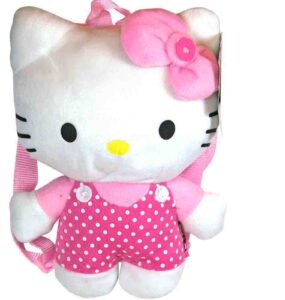 hello kitty nwt sanrio plush backpack pink dot (joyave)