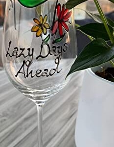 Retirement Gift Wine Glass