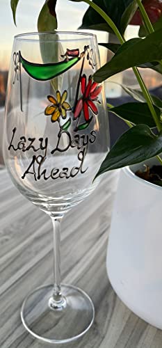 Retirement Gift Wine Glass