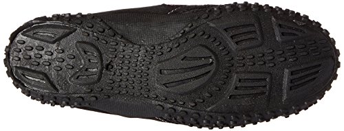 Womens Water Shoes Aqua Socks Pool Beach ,Yoga,Dance and Exercise (10, Black/Pink 1185L)