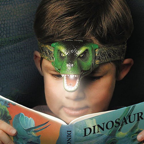 Sun Company DinoBryte - Adjustable Strap, Battery Powered Flashlight with Realistic Dinosaur Roar Sound, Perfect for Children Ages 6 and Up