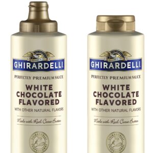 Ghirardelli Squeeze Bottles - Caramel, Chocolate & White Chocolate - Set of 3