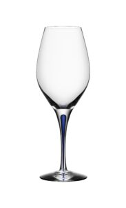 orrefors intermezzo blue 14.1 ounce wine glass