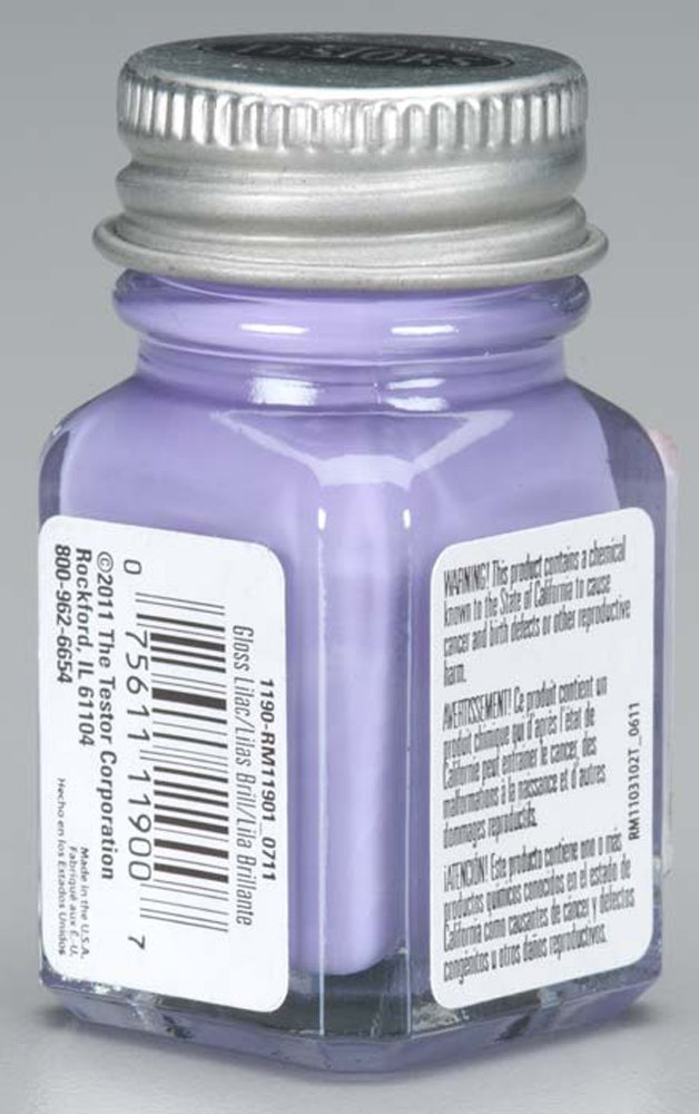 Testors Enamel Paint Open Stock .25oz-Lilac Gloss