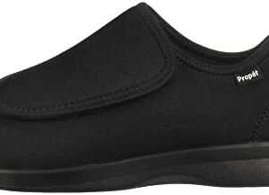 Propét Women's Cush 'N Foot Slipper, Black, 8