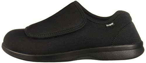 Propét Women's Cush 'N Foot Slipper, Black, 8