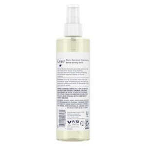 Dove Non-Aerosol Hairspray Gloss & Control for Extra Strong Hold Hairspray Protects Against Damp or Humid Conditions 9.25 oz