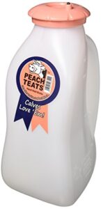 peach teats pt nurser 82033 hand held bottle, white