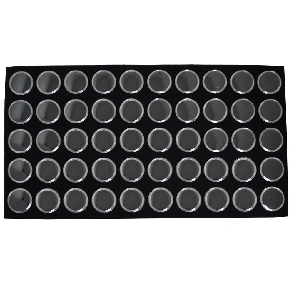 Acrylic Jar Tray Liner (50 Jars) Black