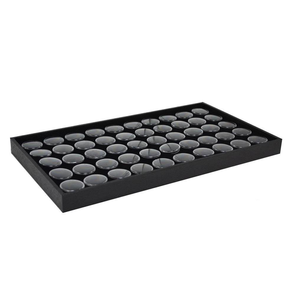 Acrylic Jar Tray Liner (50 Jars) Black