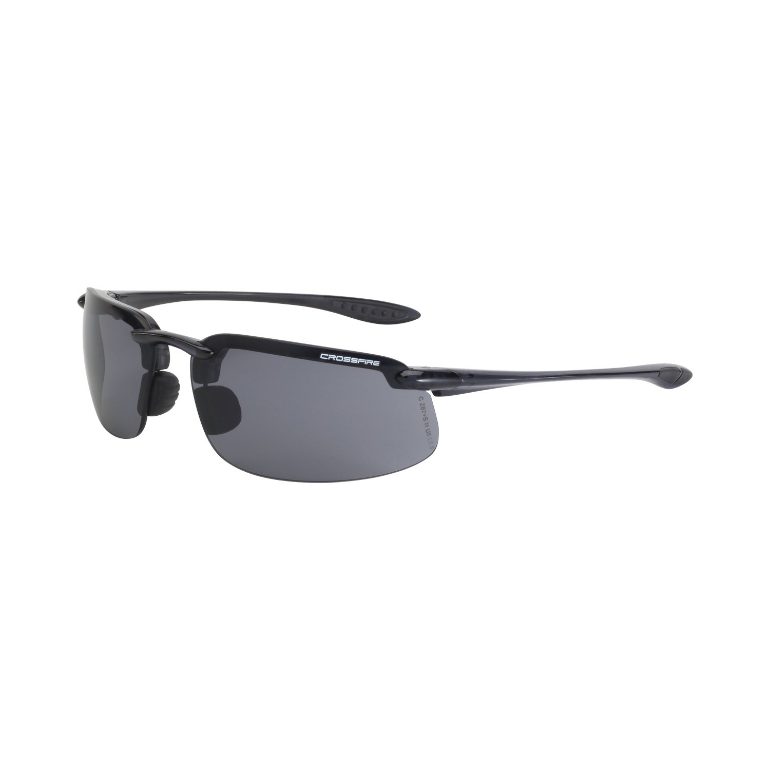 Crossfire Eyewear 2141 ES4 Safety Glasses Smoke Lens