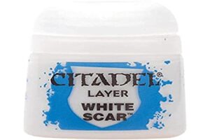 games workshop citadel pot de peinture - layer white scar