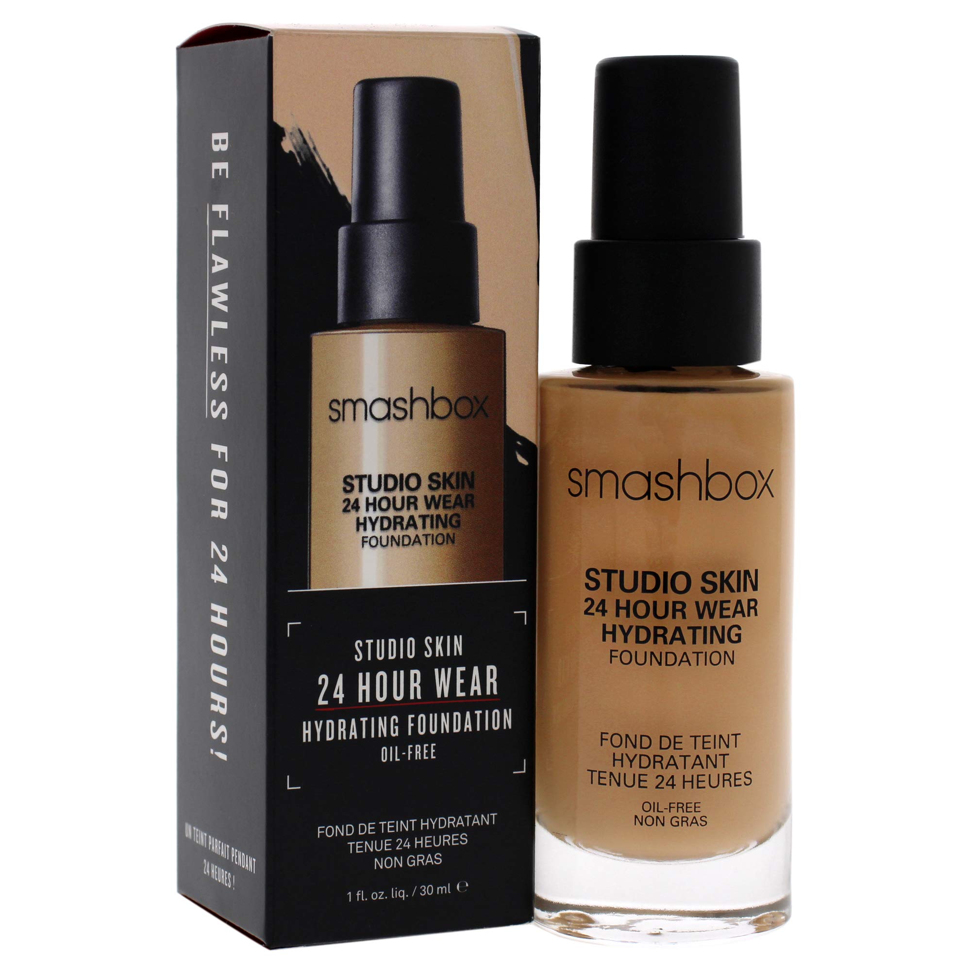 Smashbox Studio Skin 24 Hour Wear Hydrating Foundation - 2.1 Light Wi Women Foundation 1 Fl Oz (Pack of 1)