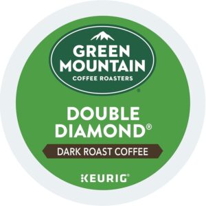 Green Mountain Coffee Roasters Double Diamond, Single-Serve Keurig K-Cup Pods, Dark Roast Coffee Pods, 96 Count