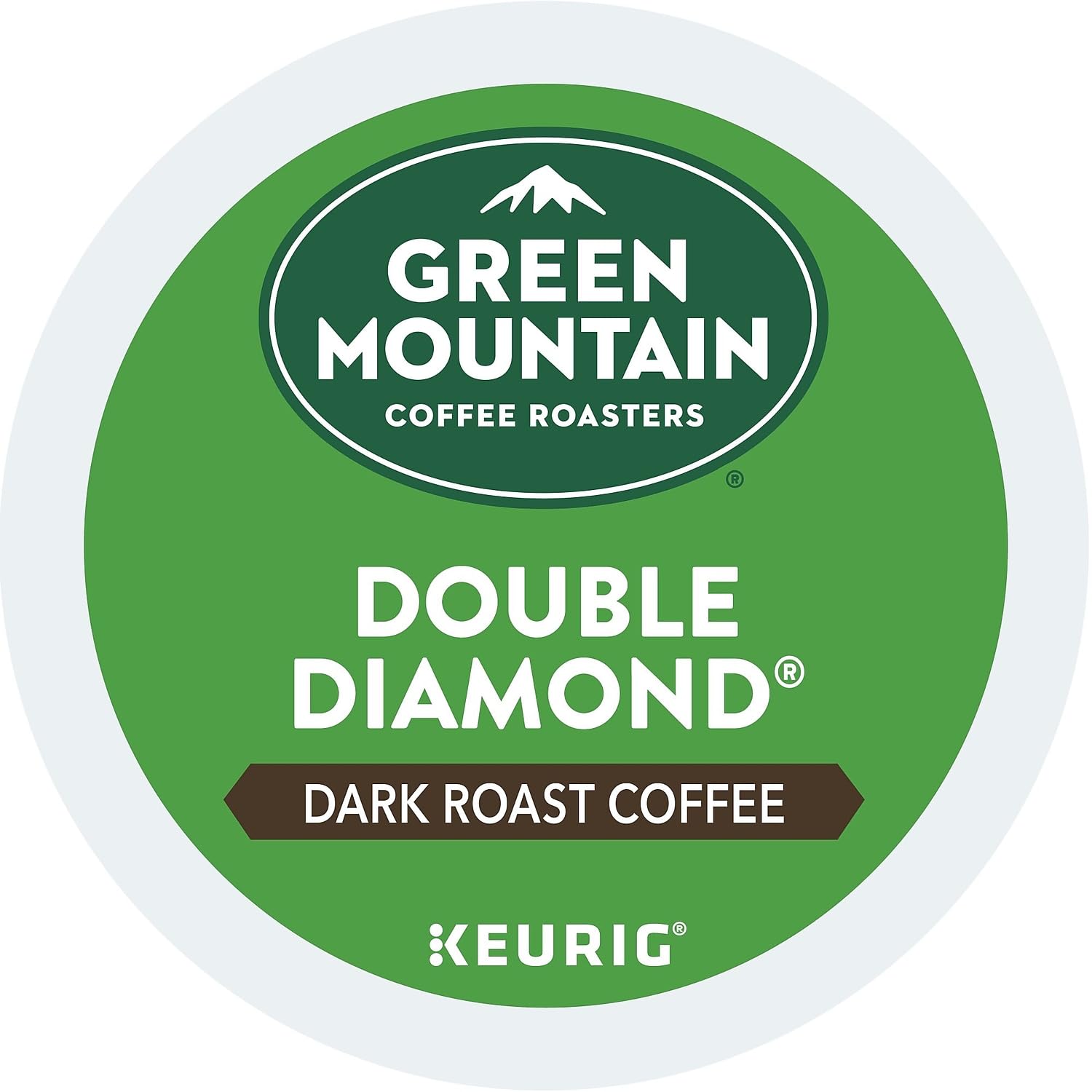 Green Mountain Coffee Roasters Double Diamond, Single-Serve Keurig K-Cup Pods, Dark Roast Coffee Pods, 96 Count