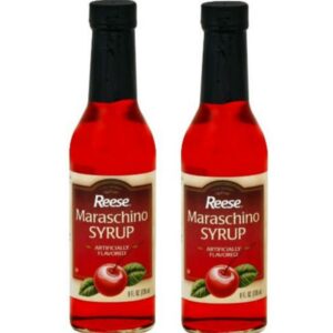 Reese Syrup Maraschino, 8 Fl Oz (Pack of 2)