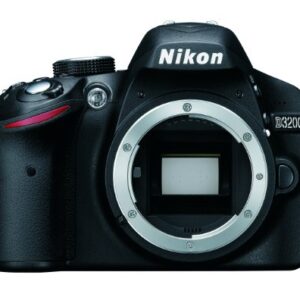 Nikon D3200 24.2 MP Digital SLR Camera (Body Only) - International Version (No Warranty) (Black, Open Box)