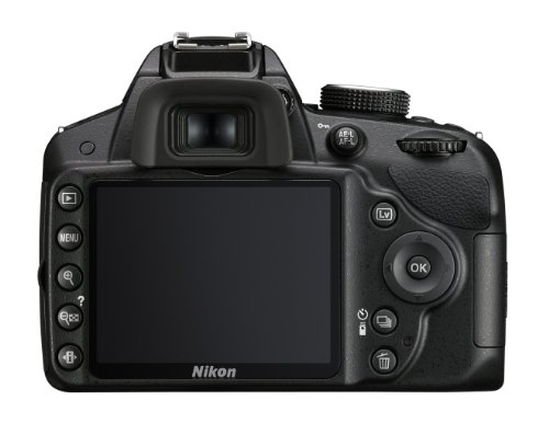 Nikon D3200 24.2 MP Digital SLR Camera (Body Only) - International Version (No Warranty) (Black, Open Box)