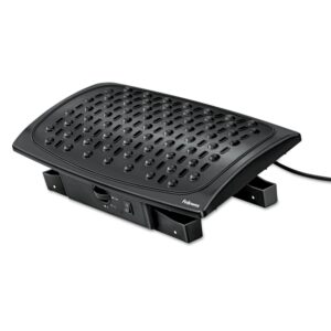 fellowes 8030901 footrest, climate control, 16-1/2-inch x10-inch x5-1/2-inch , black