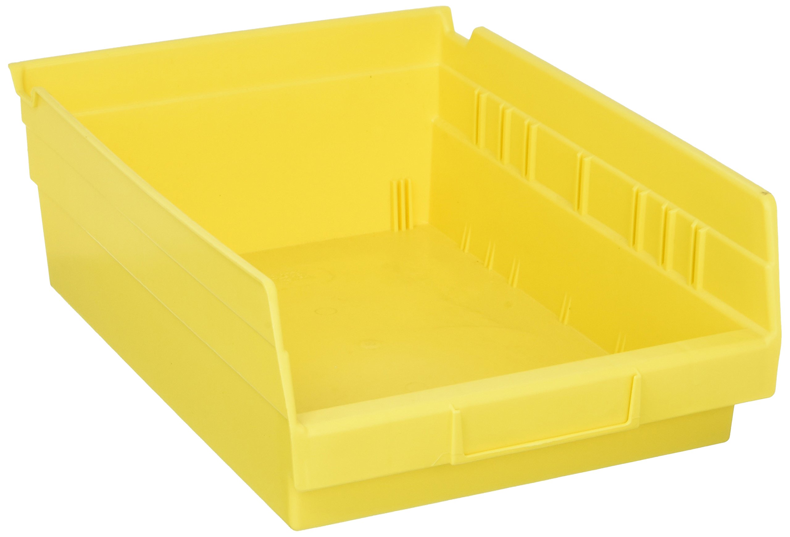 Akro-Mils 30150Y Shelf Bin,Grease/Oil Resistant,8-3/8-Inch x11-5/8-Inch x4-Inch ,Yellow