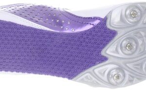 Saucony Women's Spitfire 2, White/Purple, 10 M US