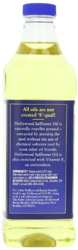 Hollywood Safflower Oil, 32 Oz