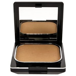 Sorme Cosmetics Believable Finish Powder Foundation in Honey Dusk | Medium to Full Coverage Foundation Powder Makeup | Matte Finish Pressed Powder | Rejuvenating Face Powder