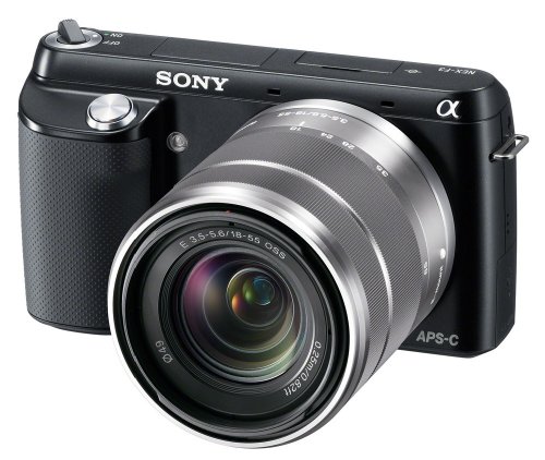 Sony NEX-F3K/B 16.1 MP Mirrorless Digital Camera with 18-55mm Lens (Black)