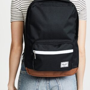 Herschel Pop Quiz Backpack, Black/Tan, Classic 22L