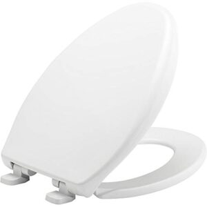 bemis 7900tdgsl 000 commercial heavy duty closed front plastic toilet seat with cover will slow close, never loosen & reduce call-backs, elongated, white