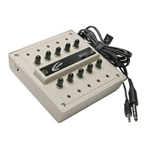 califone jb310 ten position jackbox with volume control, beige