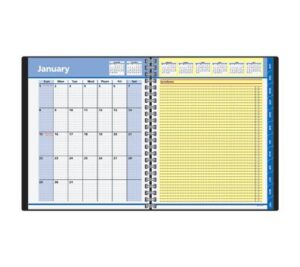 at-a-glance quicknotes recycled weekly/monthly appointment book, 8 x 10 inches, black, 2013 (76-01-05)