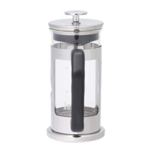 Bialetti French Press Coffee Maker, 3 Cup, Preziosa Stainless Steel