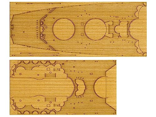 Tamiya Model 300012645 – 1: 350 WWII Yamato Wooden Deck Decoration Accessories