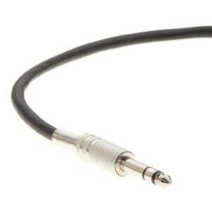 InstallerParts XLR Female to 1/4" Stereo Male Microphone Cable - 100 Feet - Compatible with Amplifiers, Instruments, and More!