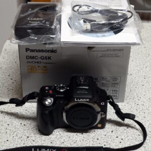 Panasonic DMC-G5KBODY 16MP SLR Camera with 3-Inch LCD - Body Only (Black)