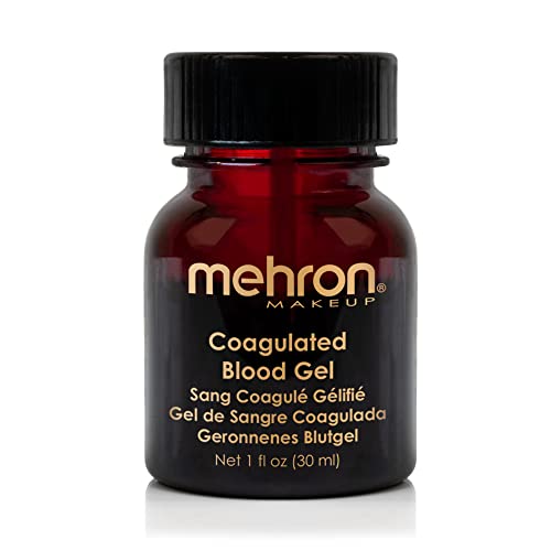 Mehron Makeup Coagulated Blood Gel | Fake Blood Makeup | SFX Makeup for Halloween 1 oz (30 g)