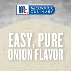 McCormick Culinary Onion Powder, 20 oz - One 20 Ounce Container of Onion Powder Seasoning Made From Real Onions, Perfect for Sauces, Gravies, Soups or Dips