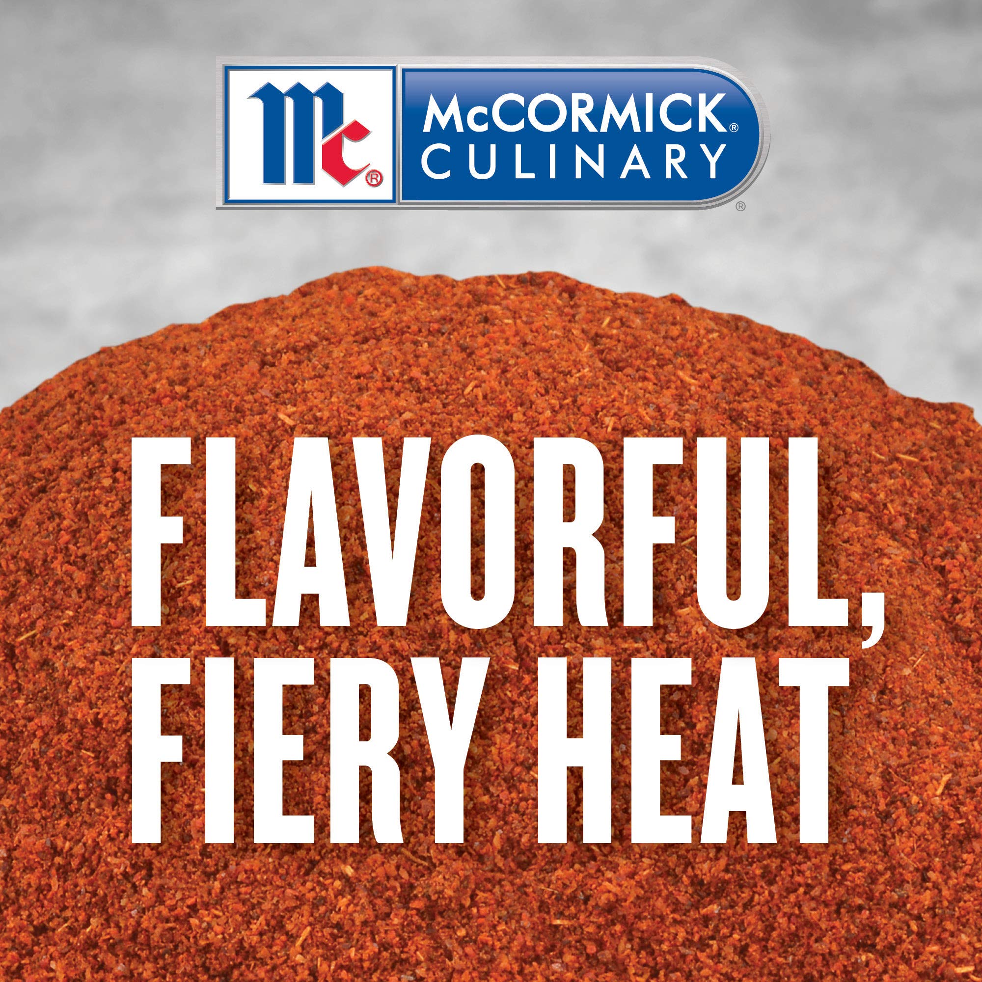 McCormick Culinary Ground Cayenne Pepper, 14 oz - One 14 Ounce Container of Cayenne Pepper Powder, Ideal for Rubs, Marinades, Sauces, Meats and More