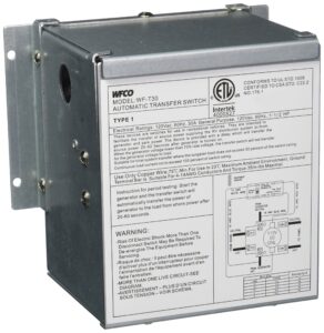 wfco t30wm 30 amp transfer switch