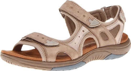 Cobb Hill womens Fiona athletic sandals, Taupe, 8.5 US