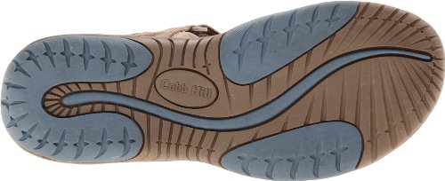 Cobb Hill womens Fiona athletic sandals, Taupe, 8.5 US