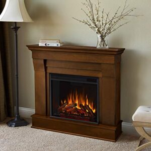 real flame 5910e-e chateau electric fireplace, small, espresso