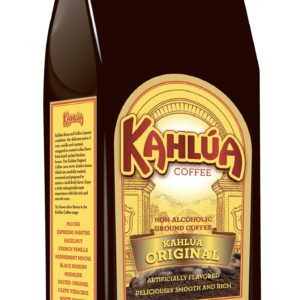 White House Coffee Kahlua Gourmet Ground Coffee, Original, Kahlua Original, Vanilla , 12 oz