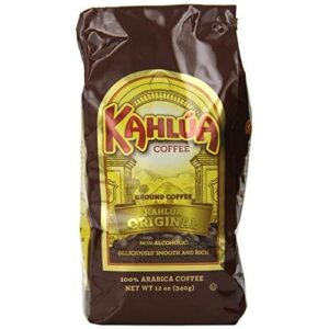 White House Coffee Kahlua Gourmet Ground Coffee, Original, Kahlua Original, Vanilla , 12 oz