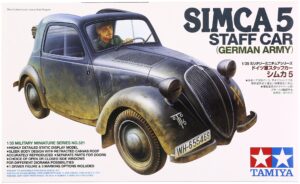 tamiya models simca 5 staff car