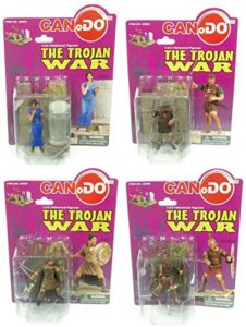 dragon models usa 1:24 scale historical figures the trojan war set of 4